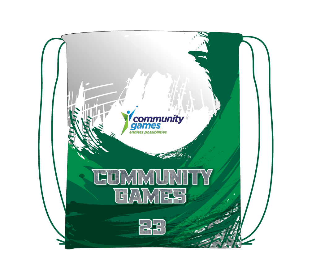 Community Games 2023 Gym Bag – Community Games Merchandise